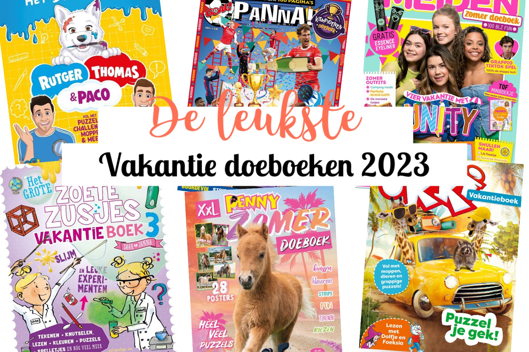 Vakantie doeboek voor kinderen: tien tips! - Jongens en meiden